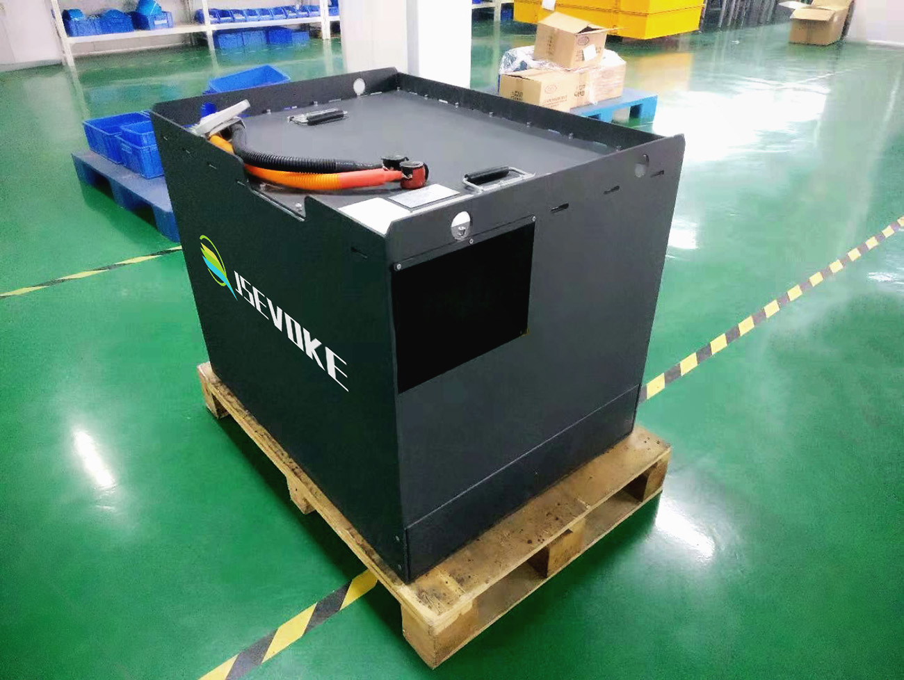 Full New lithium batteries reach-type forklift battery LFP battery ...
